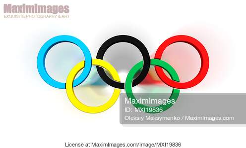 Image of Olympic Rings Symbol | Stock Image MXI19836