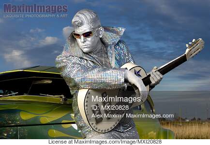 Photo of Silver Elvis | Stock Image MXI20828
