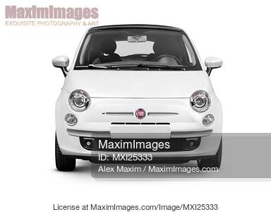 Photo of 2010 Fiat Nuova 500 front view | Stock Image MXI25333