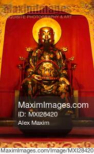 Photo of Buddha statue at Foshan Ancestor Temple | Stock Image MXI28420