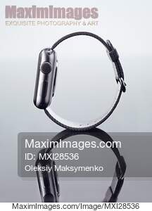 Photo of Apple Watch smartwatch side view | Stock Image MXI28536