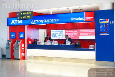 Photo of Airport currency exchange | Stock Image MXI25925