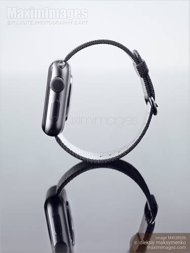 Photo of Apple Watch smartwatch side view | Stock Image MXI28536