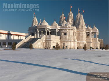 Photo of BAPS Shri Swaminarayan Mandir, Toronto Hindu Temple | Stock ...