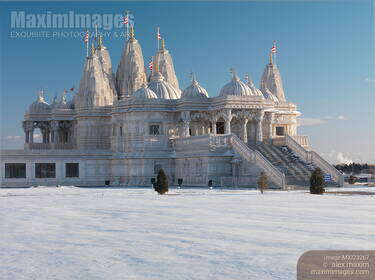 Photo of BAPS Shri Swaminarayan Mandir, Toronto Hindu Temple | Stock ...
