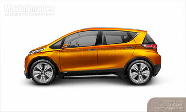 Photo of Chevrolet Bolt EV concept electric car side view | Stock Image ...