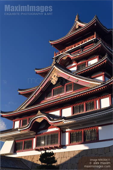 Photo of Fushimi Castle in Kyoto Japan | Stock Image MXI30611