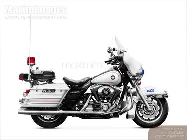 Photo of Harley Davidson police motorbike | Stock Image MXI24160