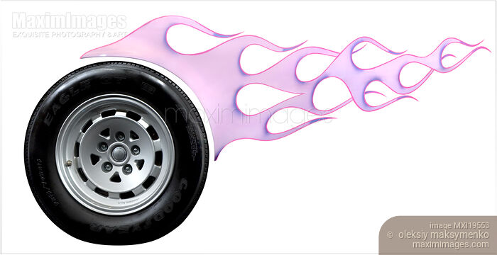 Photo of Hot Rod Flame Pattern | Stock Image MXI19553