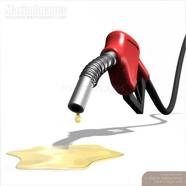 Image of Last Drop of Gas from a Nozzle | Stock Image MXI19091