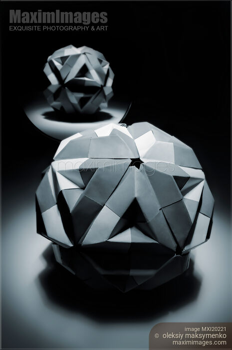 Photo of Origami Paper Sphere | Stock Image MXI20221