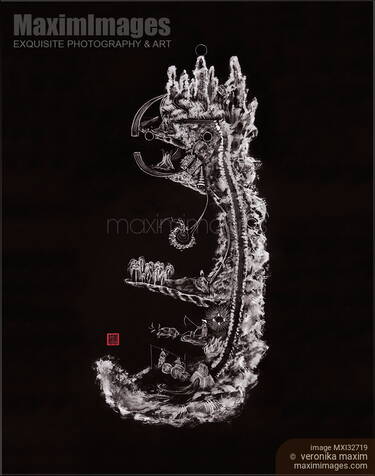 Image of Taoist Classical Nei Jing Tu Chart of Inner Alchemy Nei Dan ...