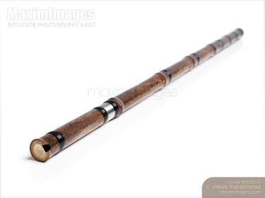 Photo of Xiao Chinese bamboo flute | Stock Image MXI26635