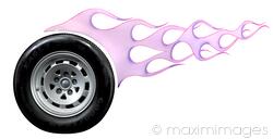 Photo of Hot Rod Flame Pattern | Stock Image MXI19553