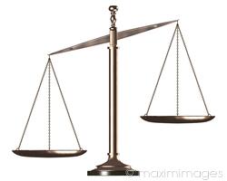 Stock illustration: Tilted balance weight scale | MaximImages | Image # ...