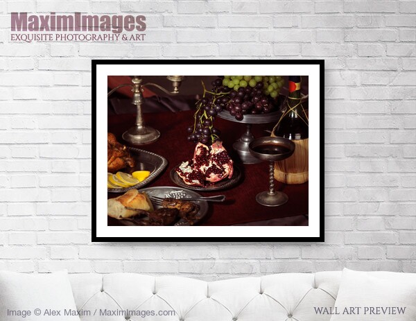Art Print of Artistic Food Still Life | Wall Art #MXI23055
