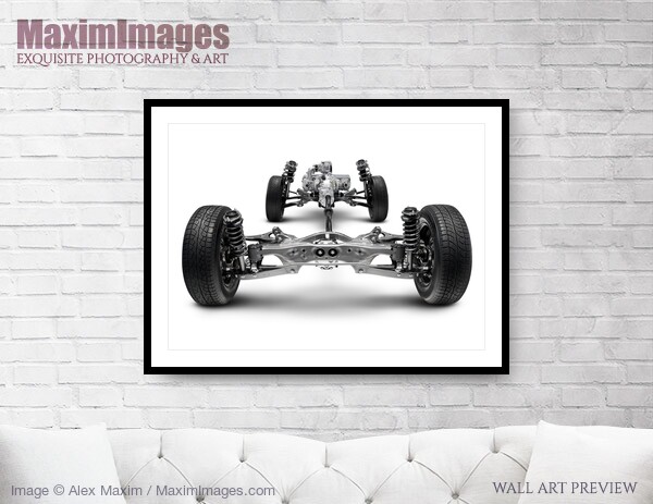 Art Print of Subaru Symmetrical AWD Suspension System | Wall Art #MXI21504