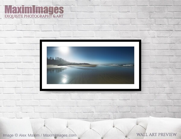 Art Print of Surreal panoramic scenery of Tofino Pacific Rim National ...